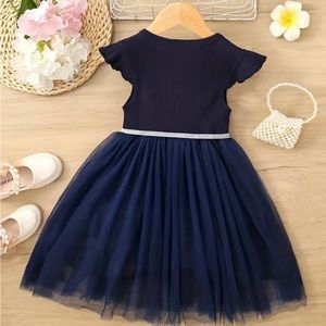 Dresses | Toddler Girl Navy Blue Dress | Poshmark